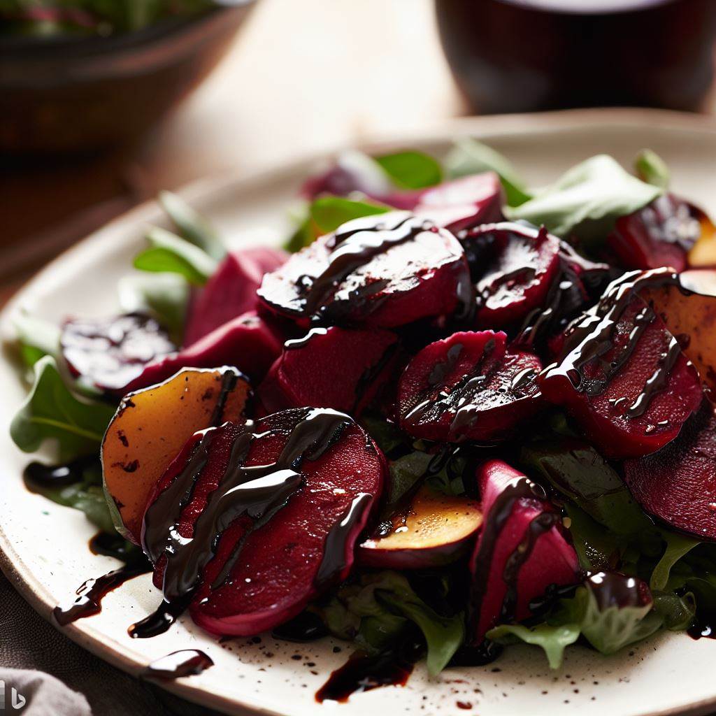 Balsamic Roasted Beet Salad