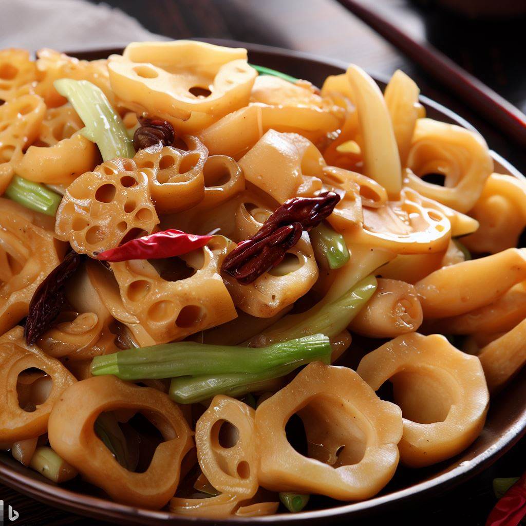 Chinese Lotus Root Stir Fry