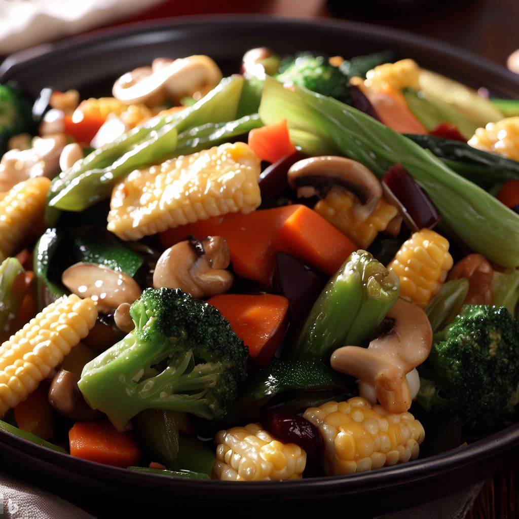 Chinese Stir-Fried Mixed Vegetables
