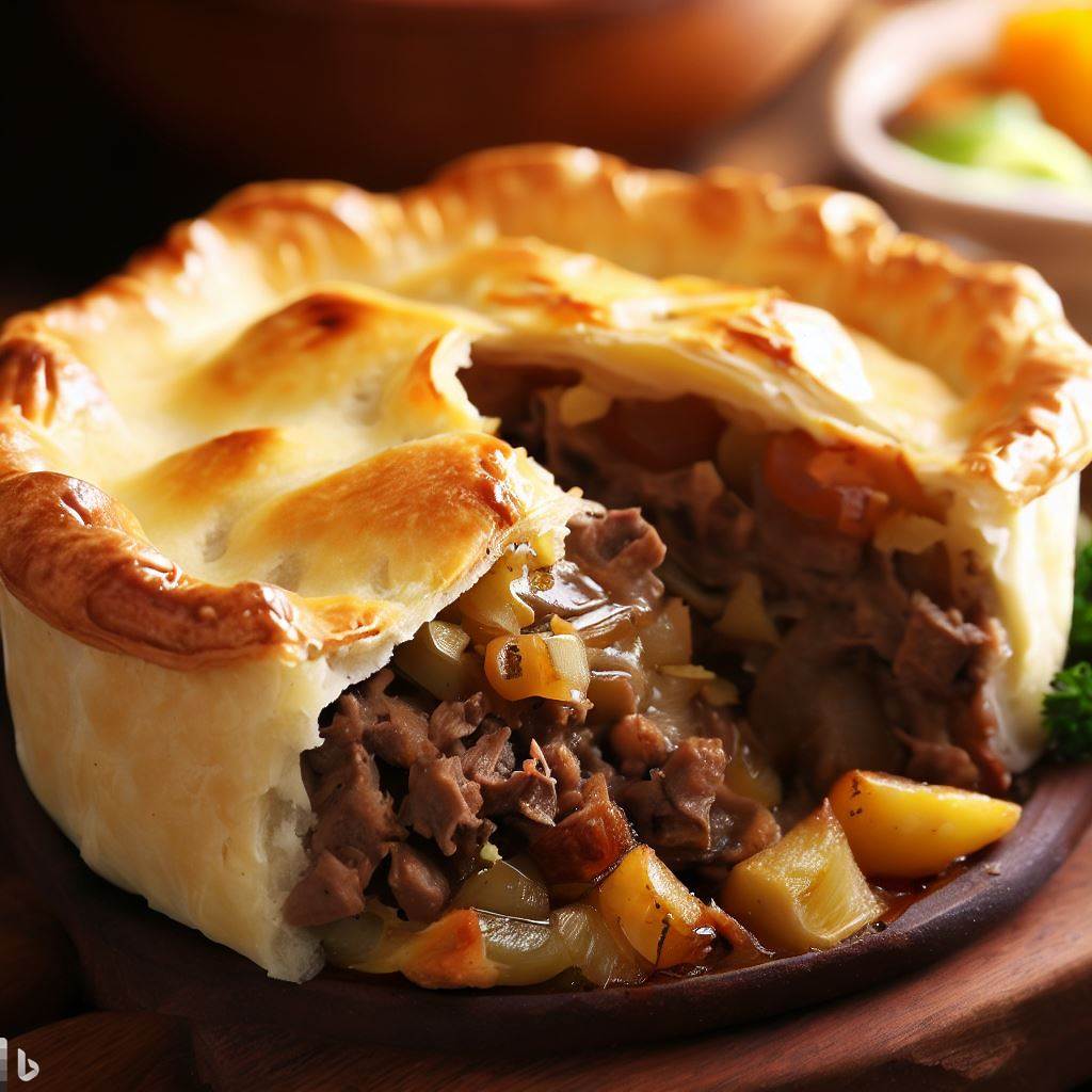 Delicious Beef and Potato Pie
