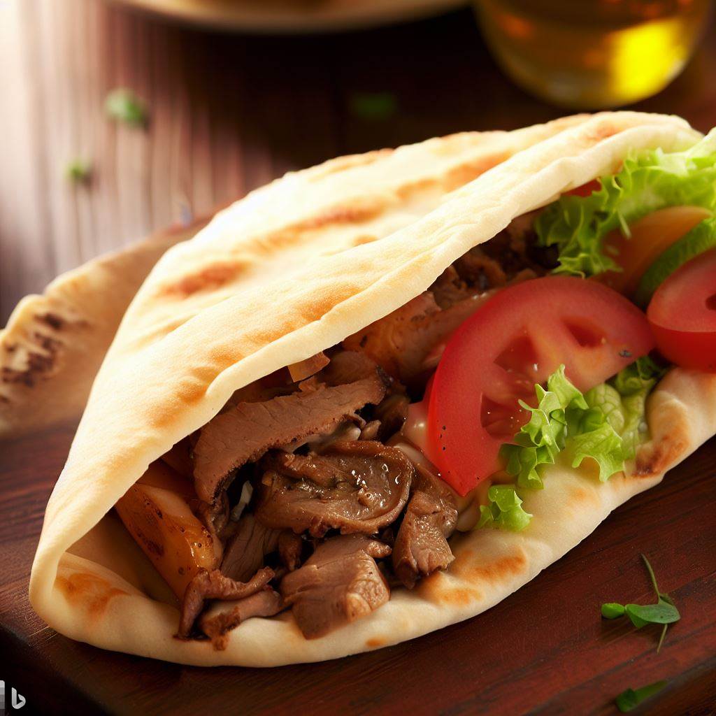 Delicious Gyro Pita Pocket
