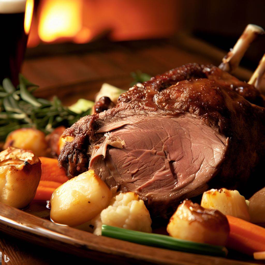 Delicious Welsh Roast Lamb