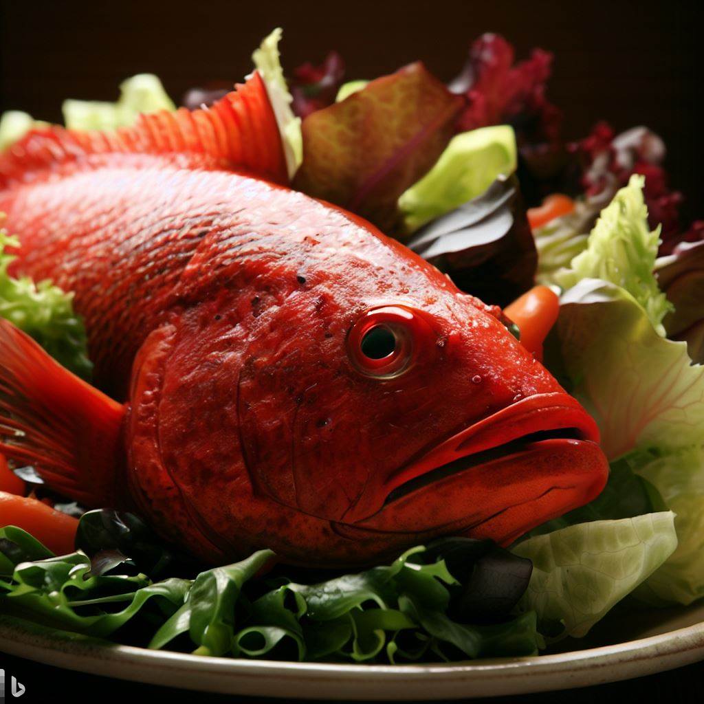 Delicious Red Snapper Salad