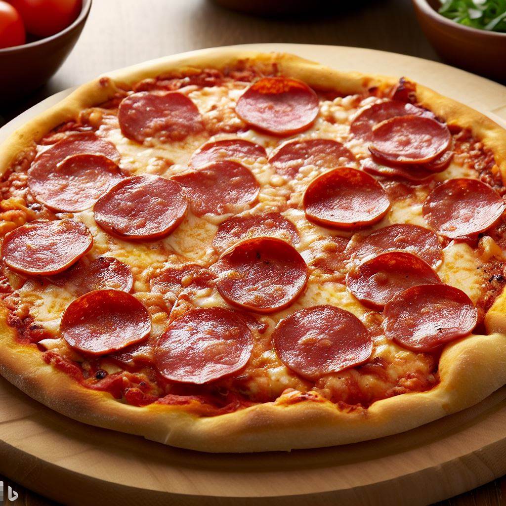 Easy One-Serving Pepperoni Pizza