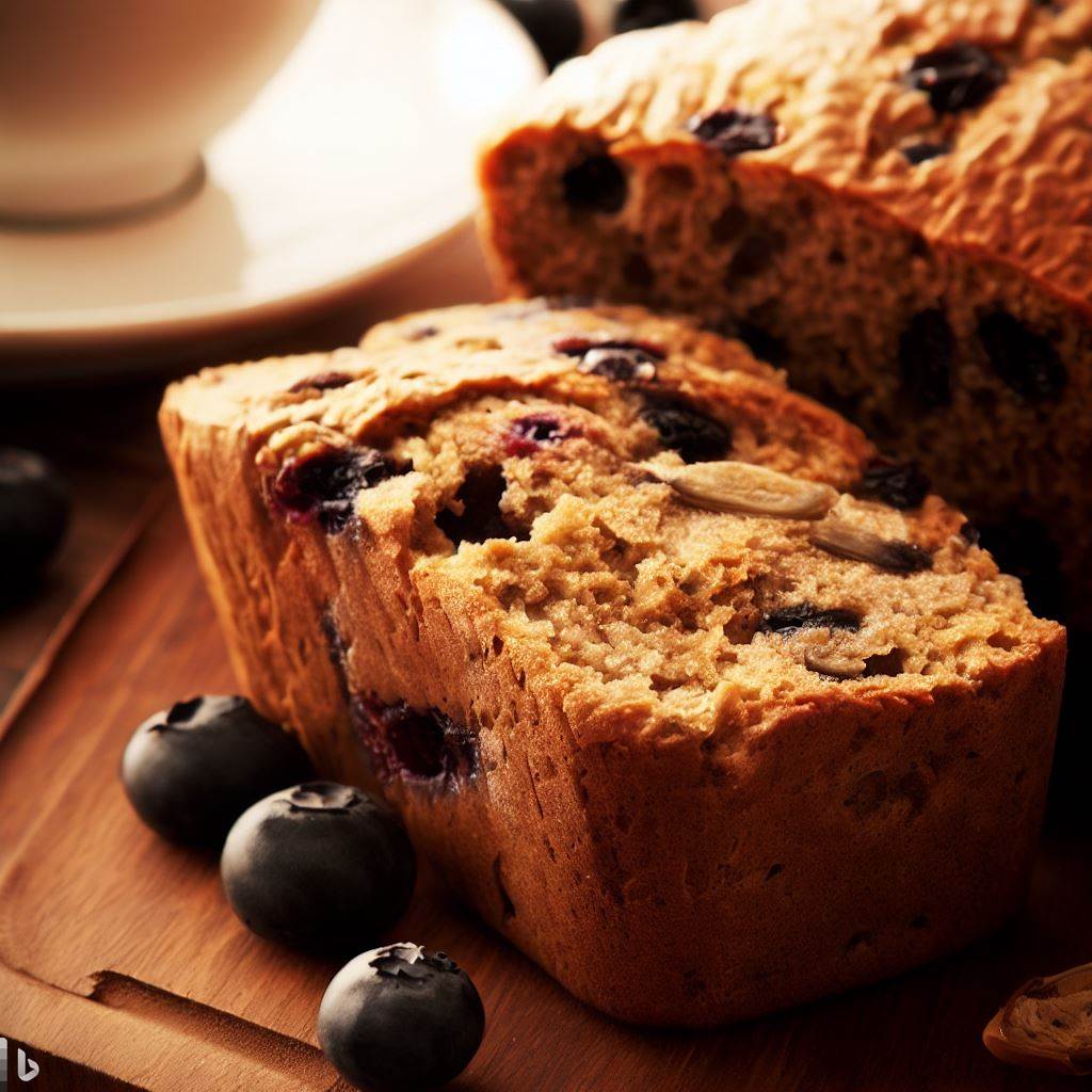 Gluten Free Blueberry Bread