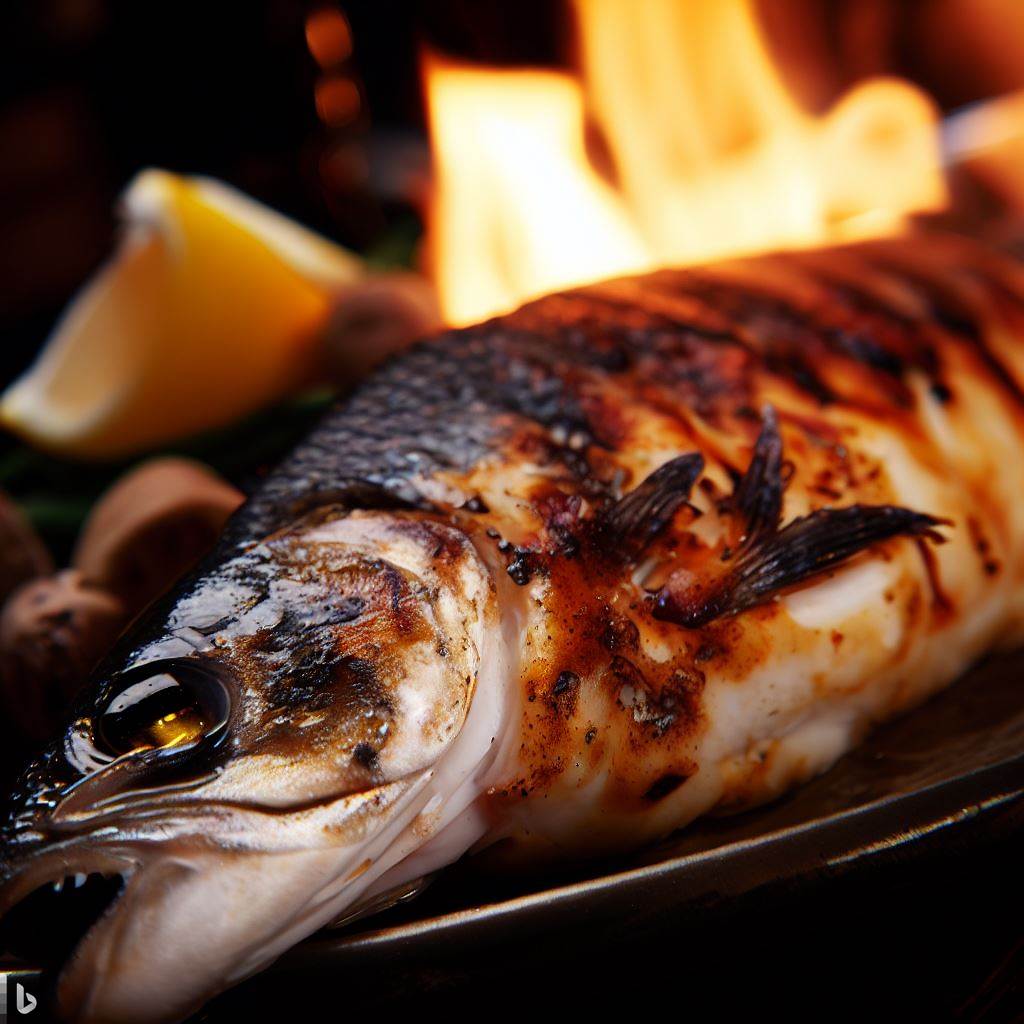 Grilled Welsh Hake