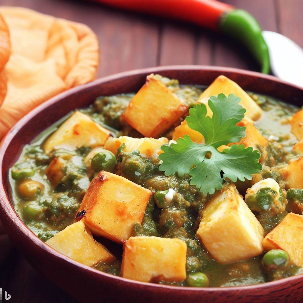 Indian Aloo Mattar (Potato and Peas Curry)