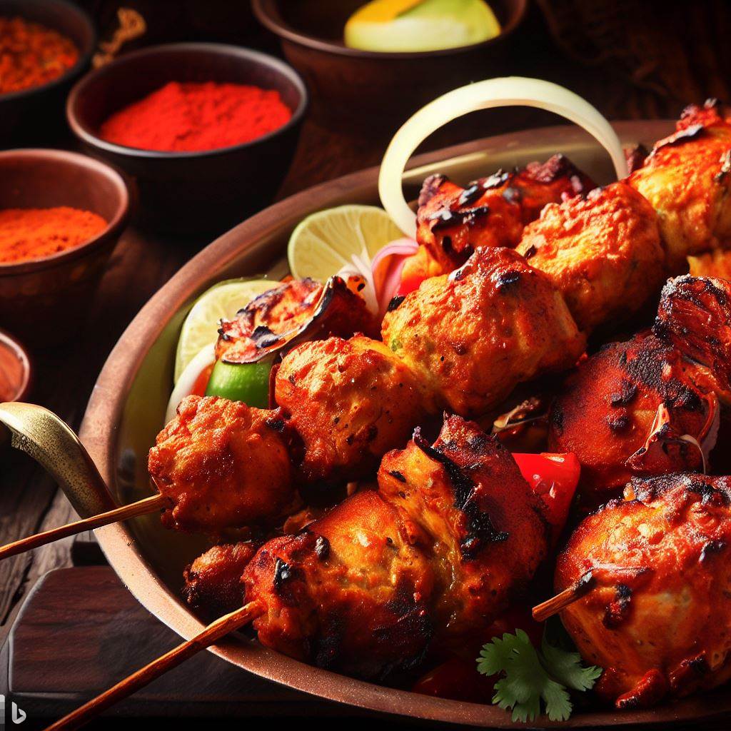 Indian Baked Chicken Tikka