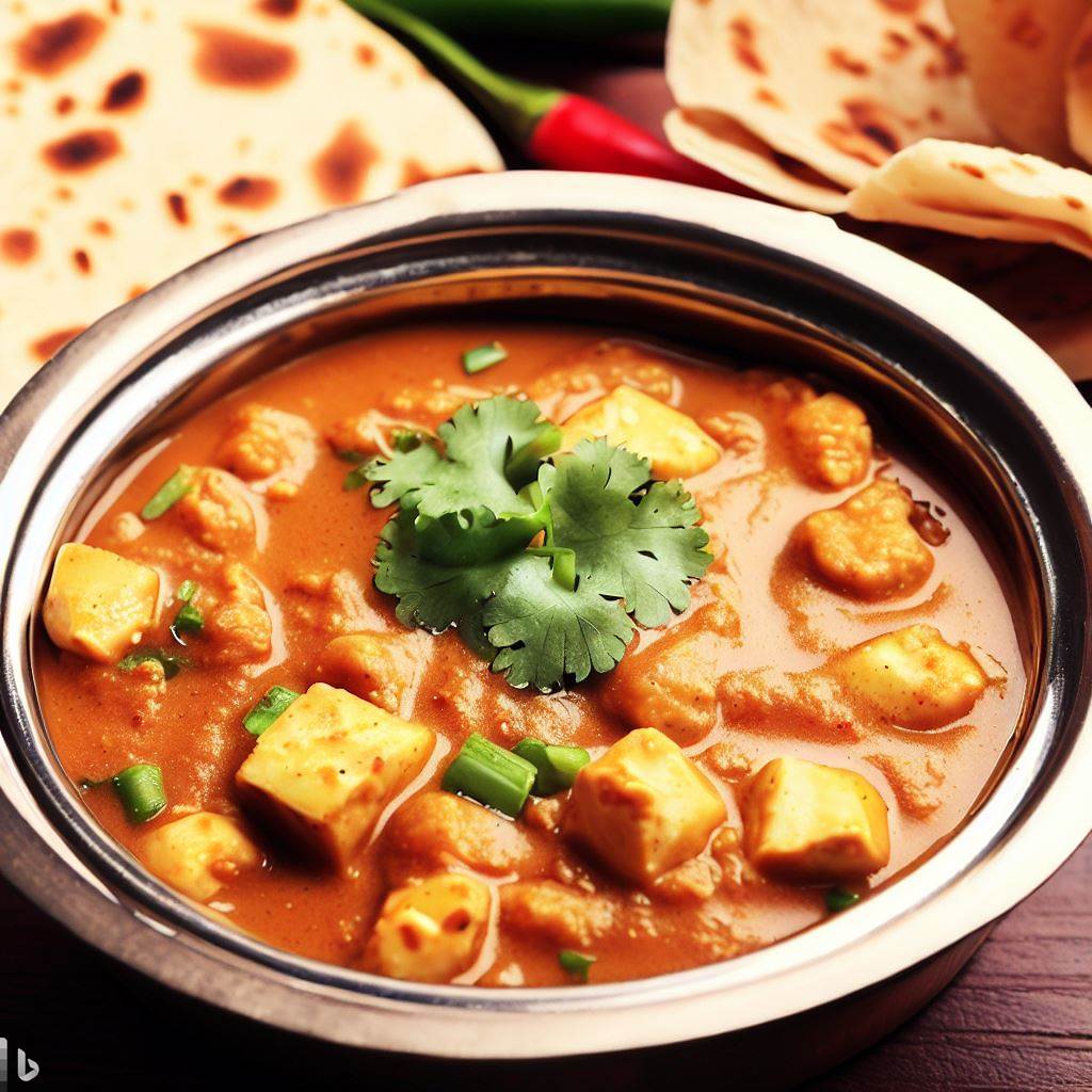 Indian Mutter Paneer