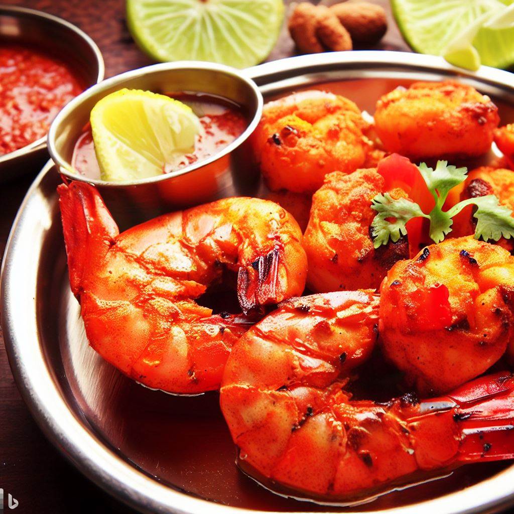 Indian Tandoori Shrimp