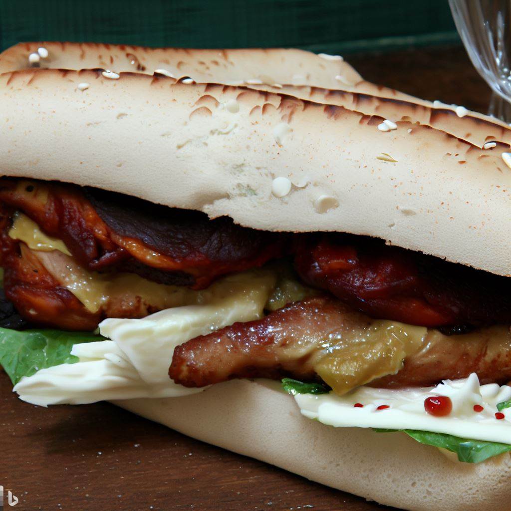 Israeli Sabich Sandwich