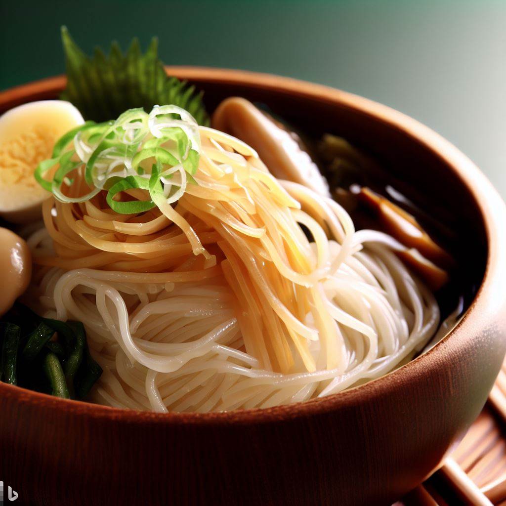 Japanese Somen Noodle Bowl
