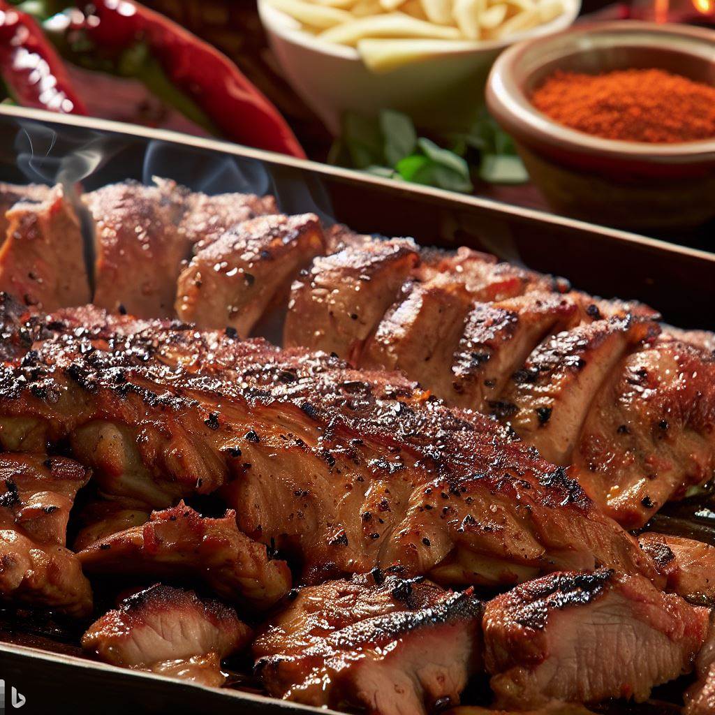 Lebanese Grilled Pork with Spices