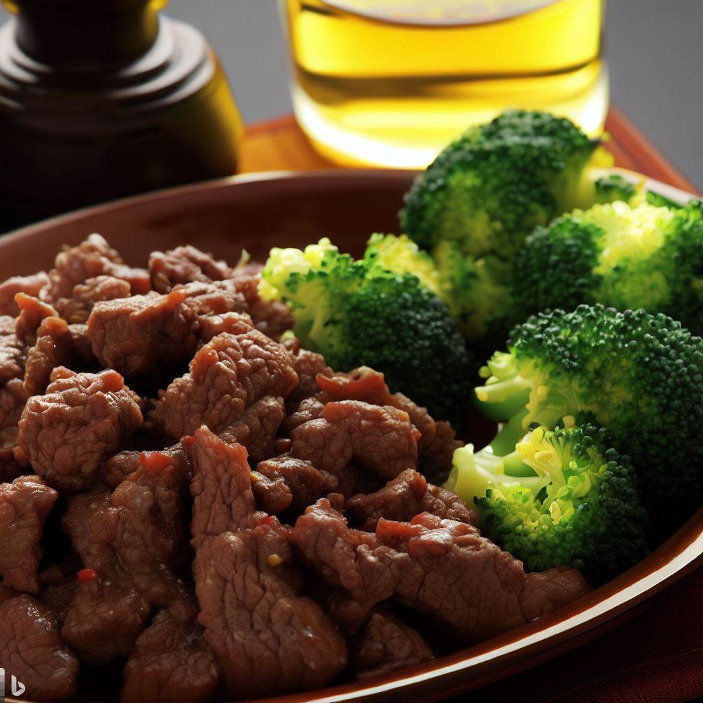 Oil-Free Beef and Broccoli
