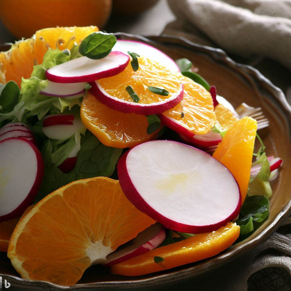 Orange and Radish Salad