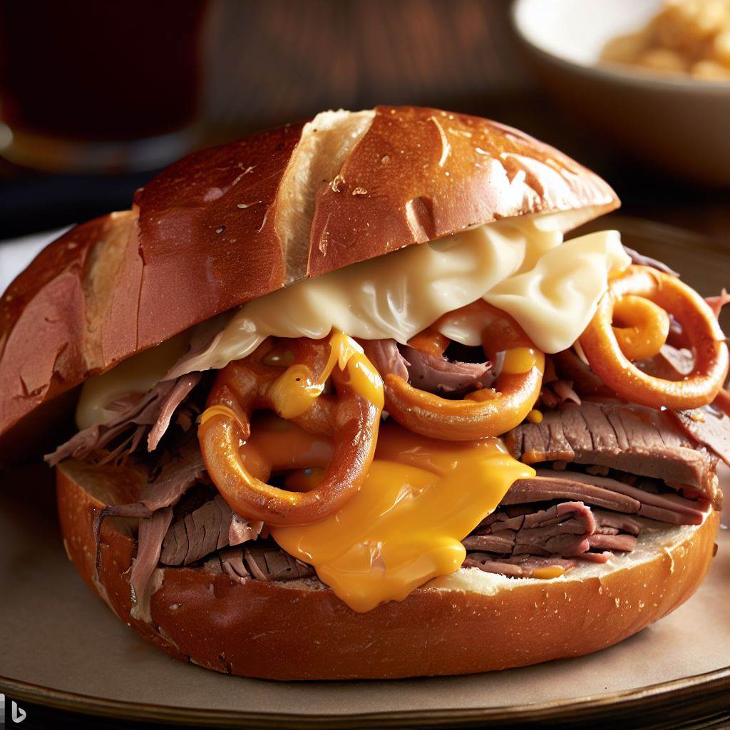 Roast Beef and Cheddar Sandwich