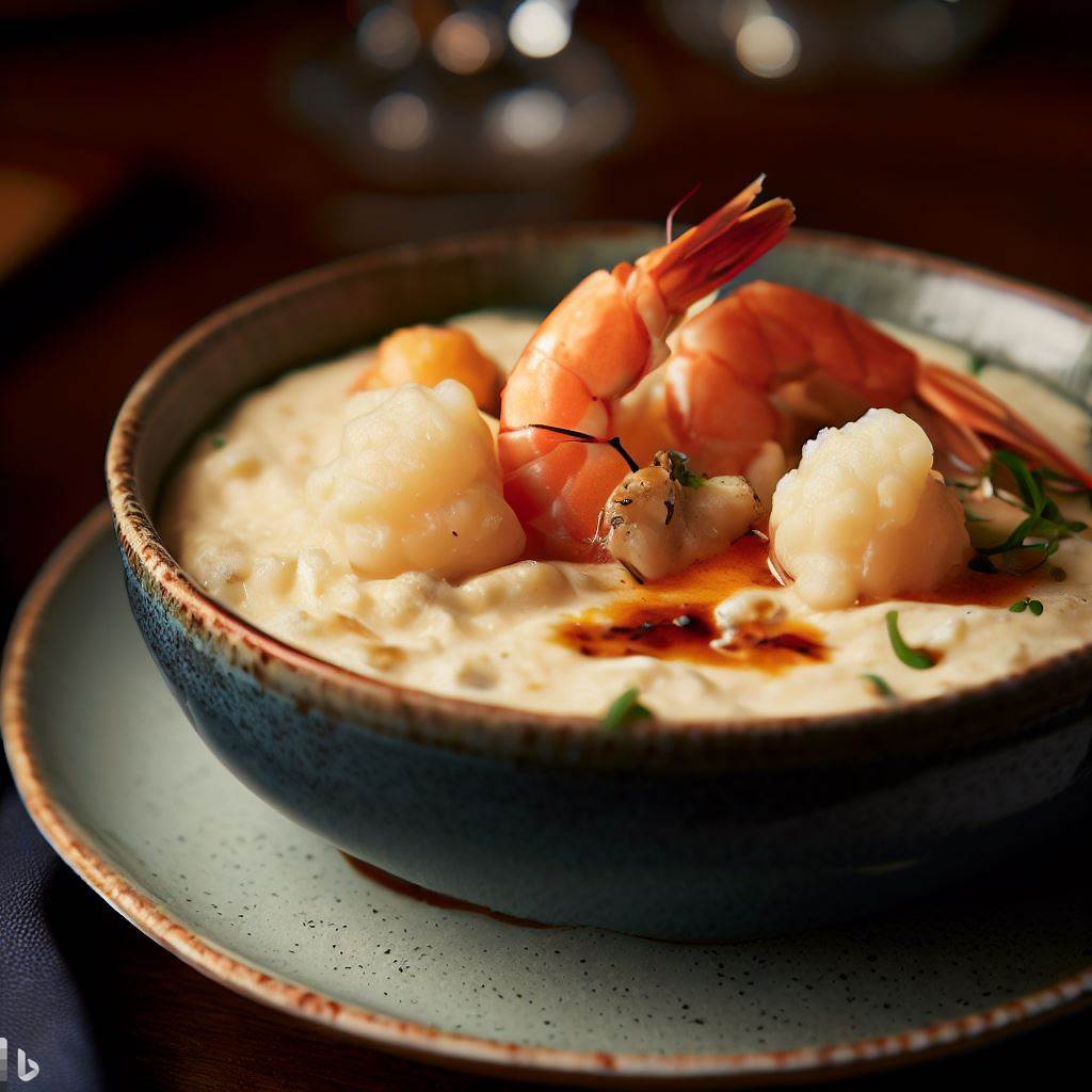 Scottish Cullen Skink with Prawns