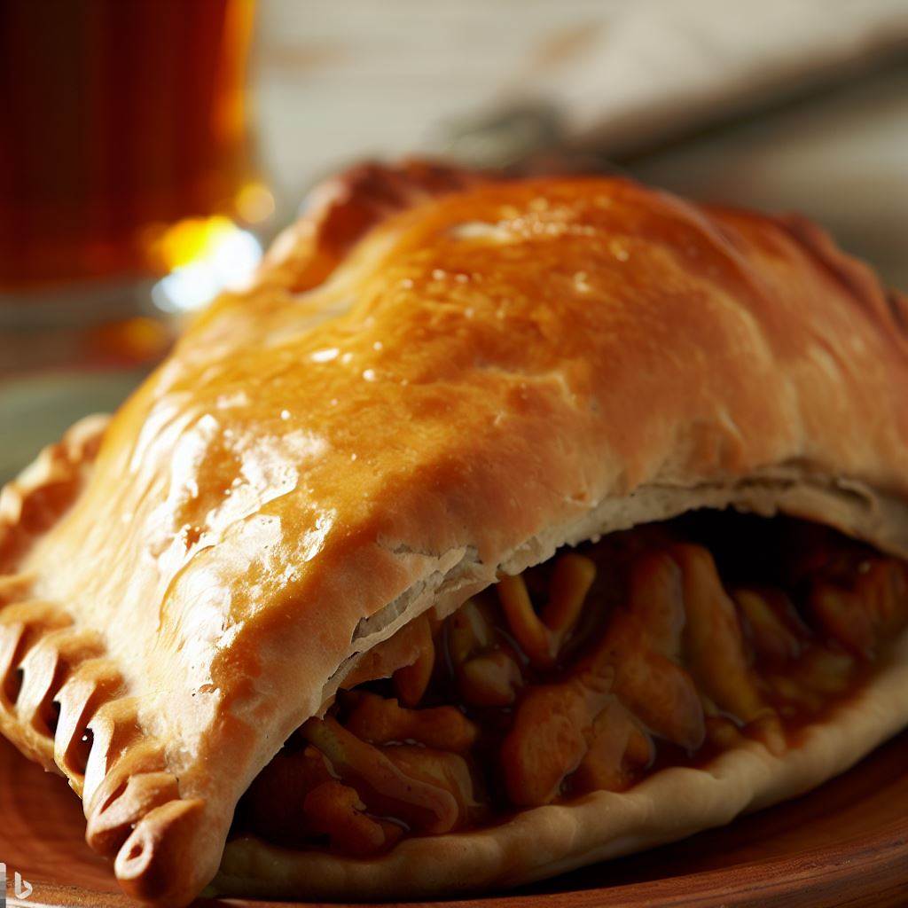 Traditional Welsh Oggie (Cornish Pasty)