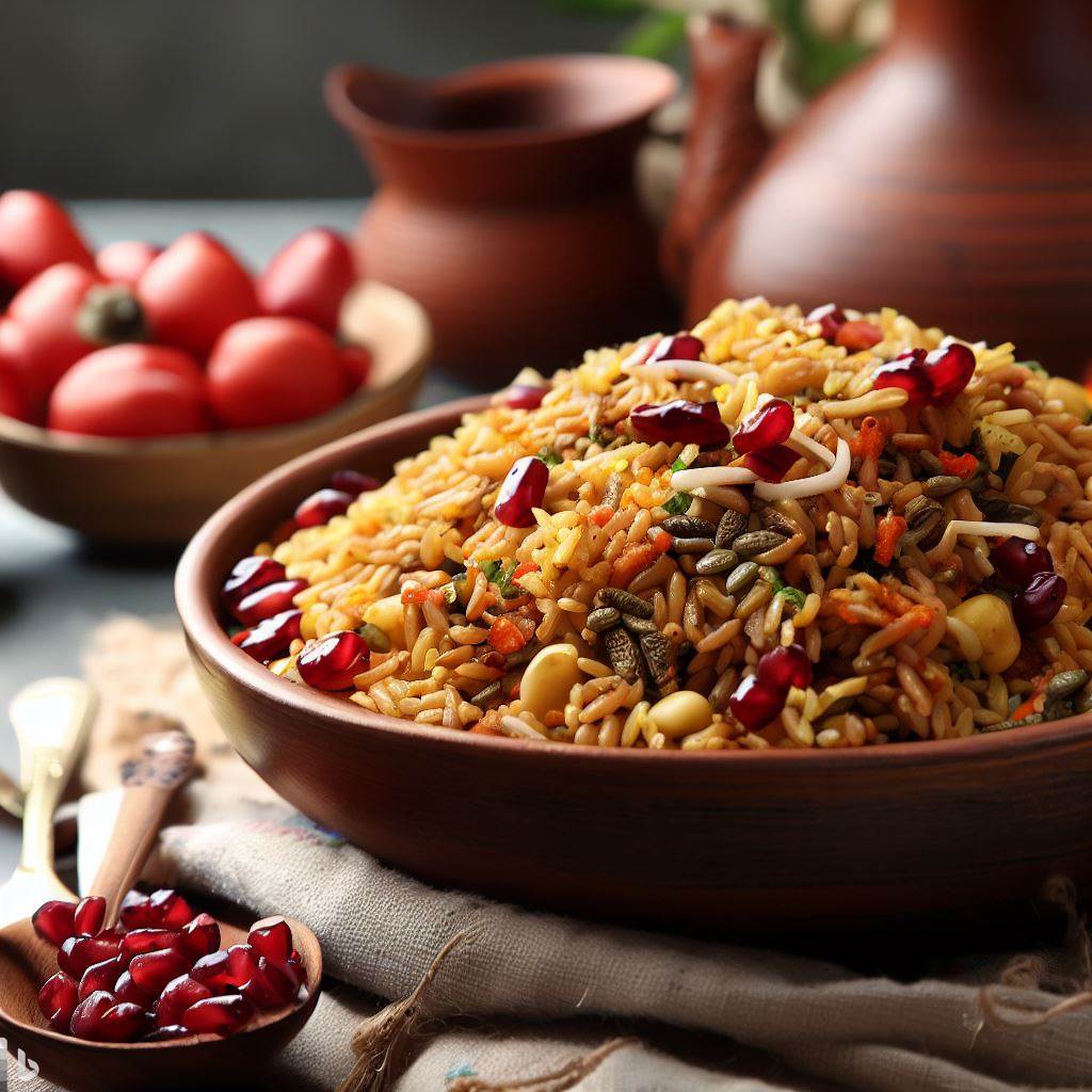 Vegan Persian Style Shirin Polow