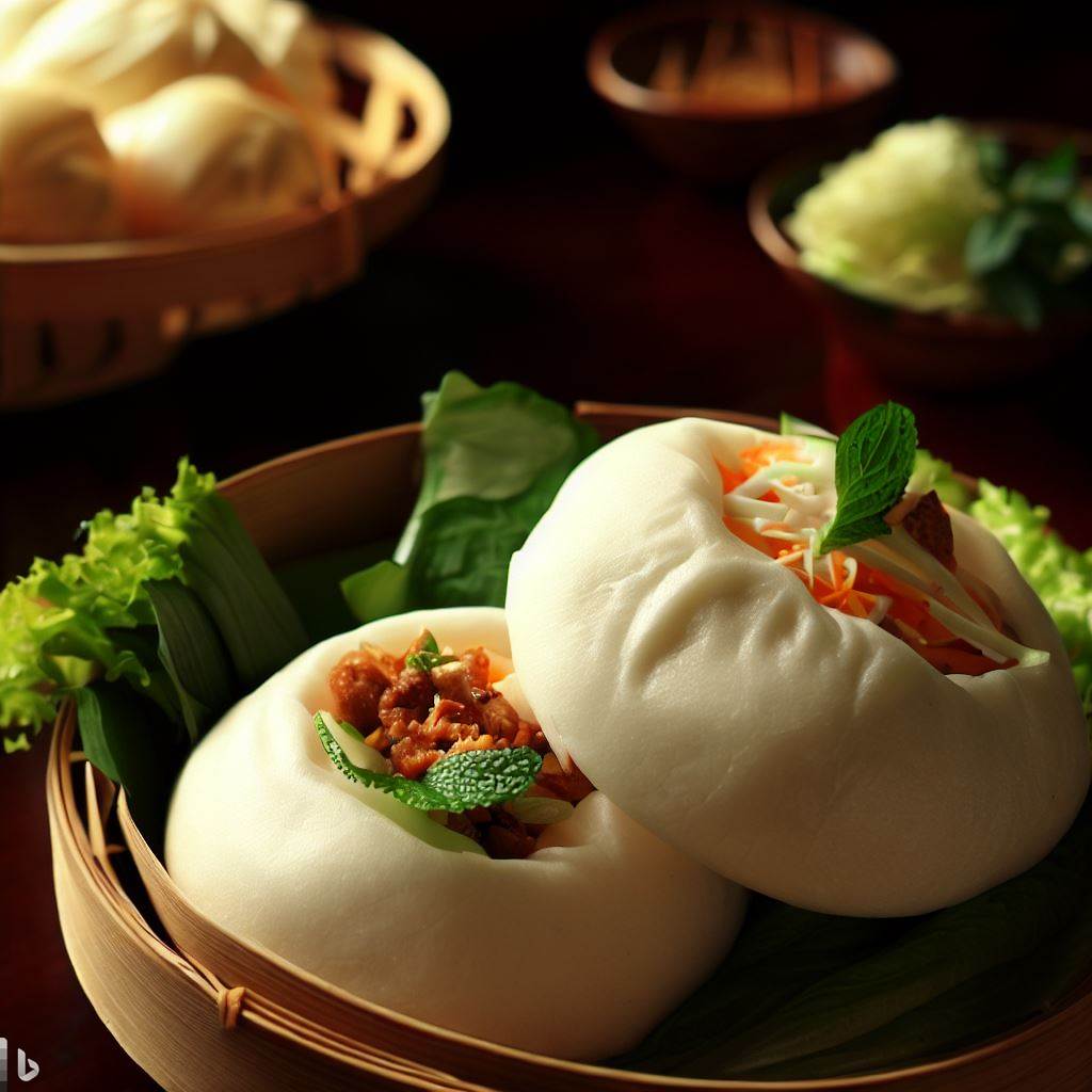 Vietnamese Style Banh Bao (Steamed Buns)
