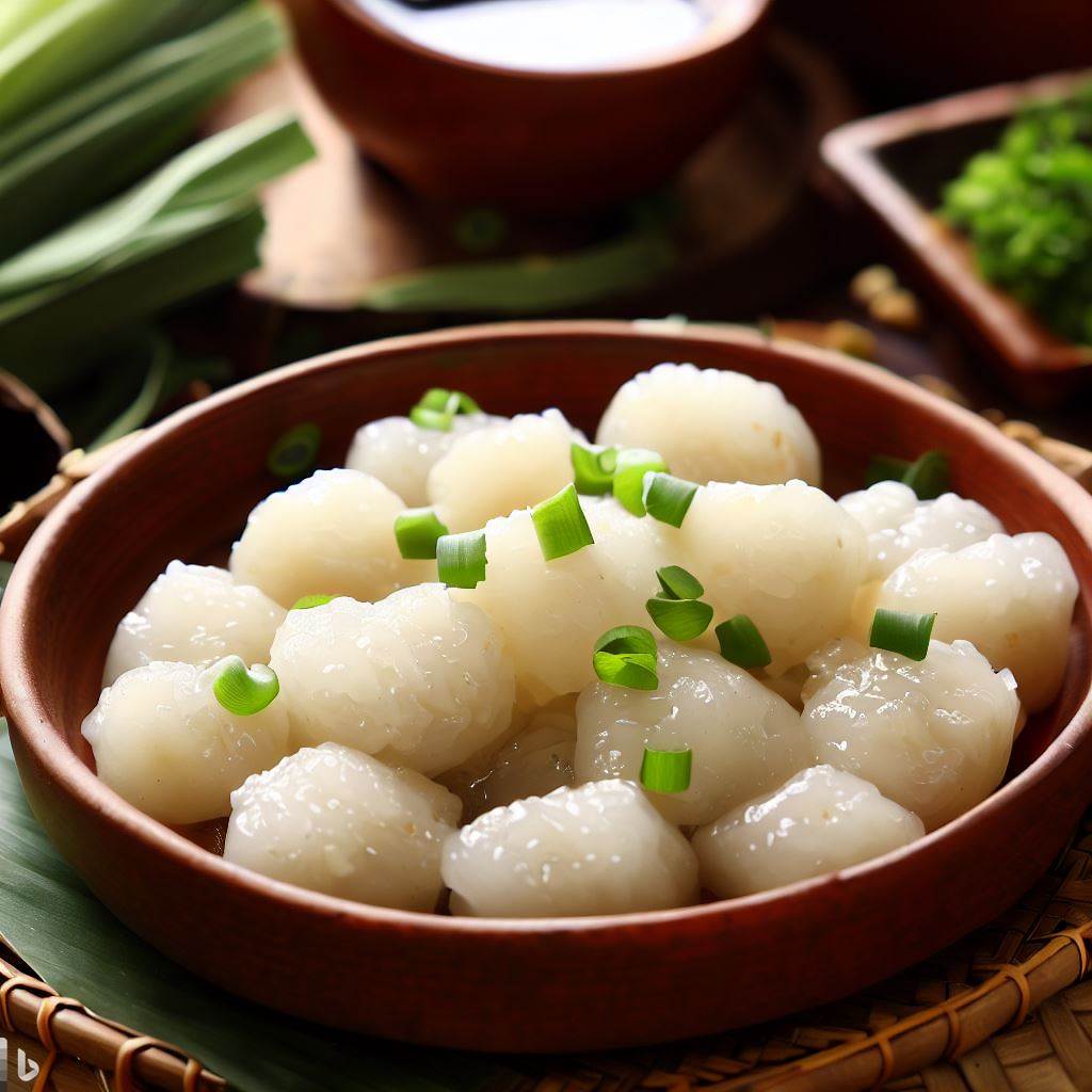 Vietnamese Style Banh Bot Loc (Tapioca Dumplings)