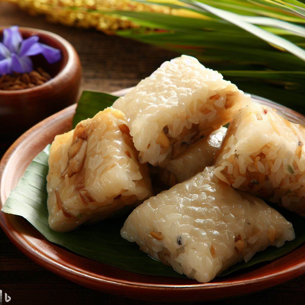 Vietnamese Style Banh Chung (Sticky Rice Cakes)