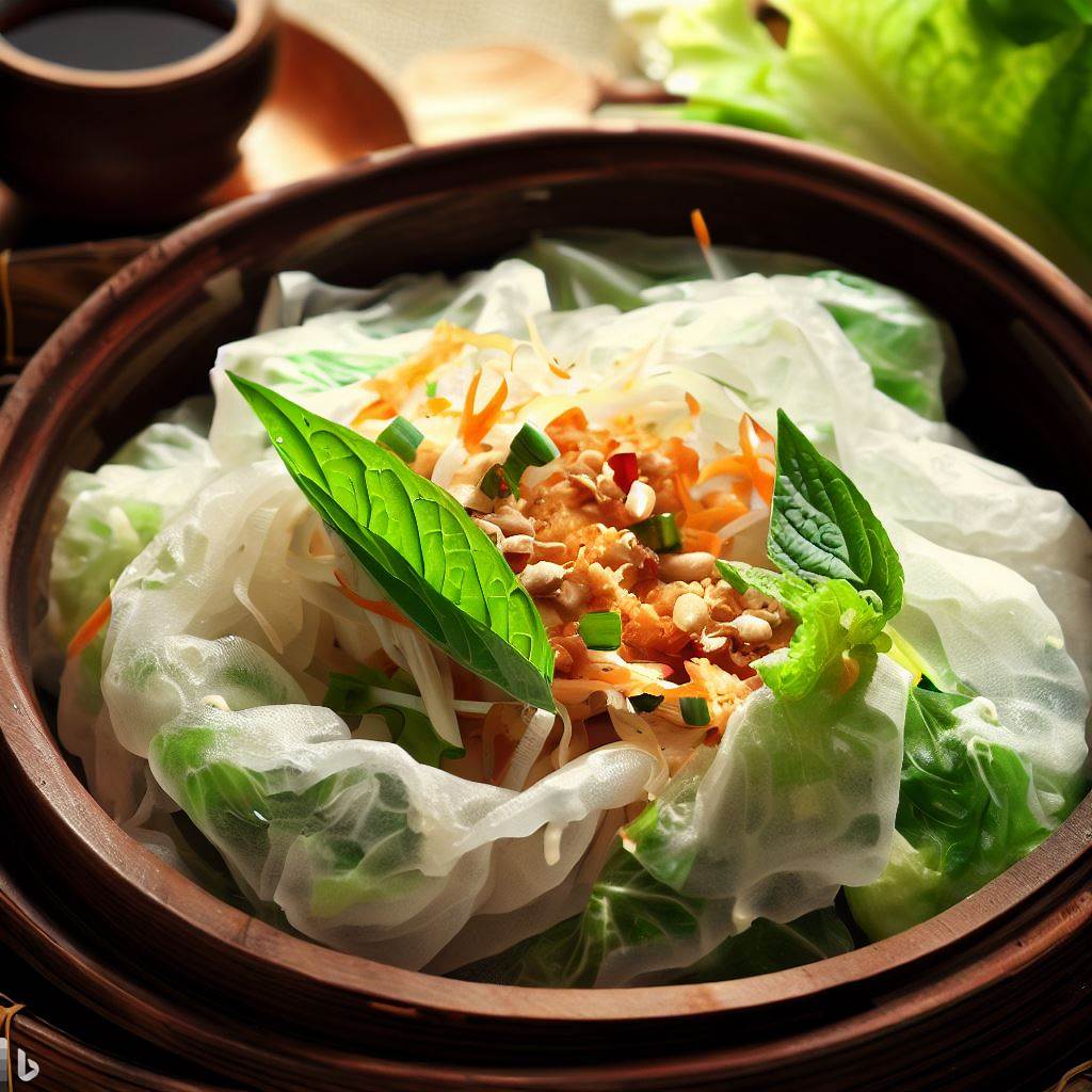 Vietnamese Style Banh Trang Tron (Rice Paper Salad)