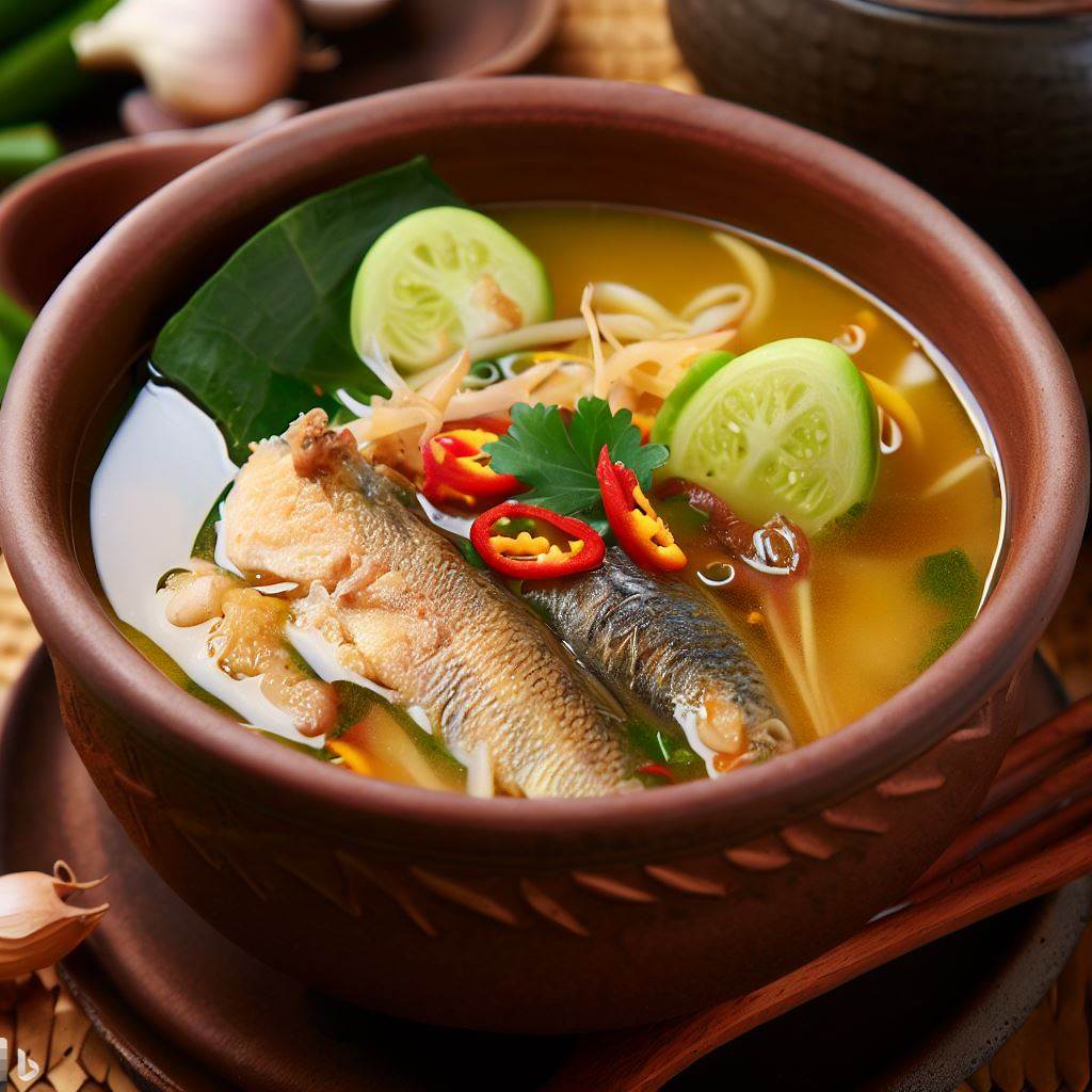 Vietnamese Style Canh Chua Ca (Sour Fish Soup)