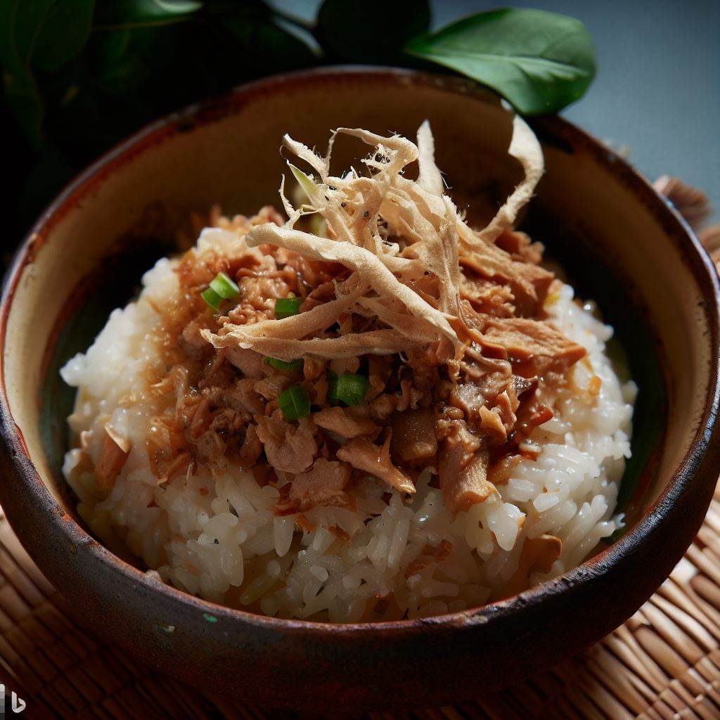 Vietnamese Style Com Tam Bi (Broken Rice with Shredded Pork Skin)