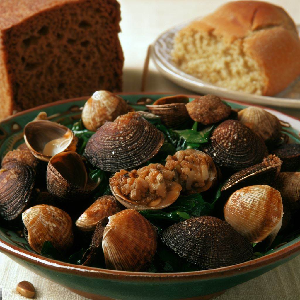 Welsh Cockles and Laverbread