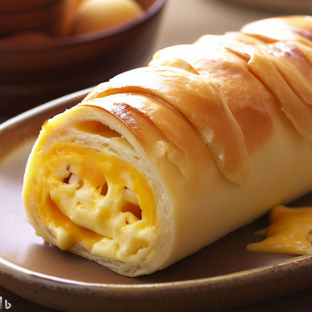 Baked Egg and Cheese Breakfast Roll