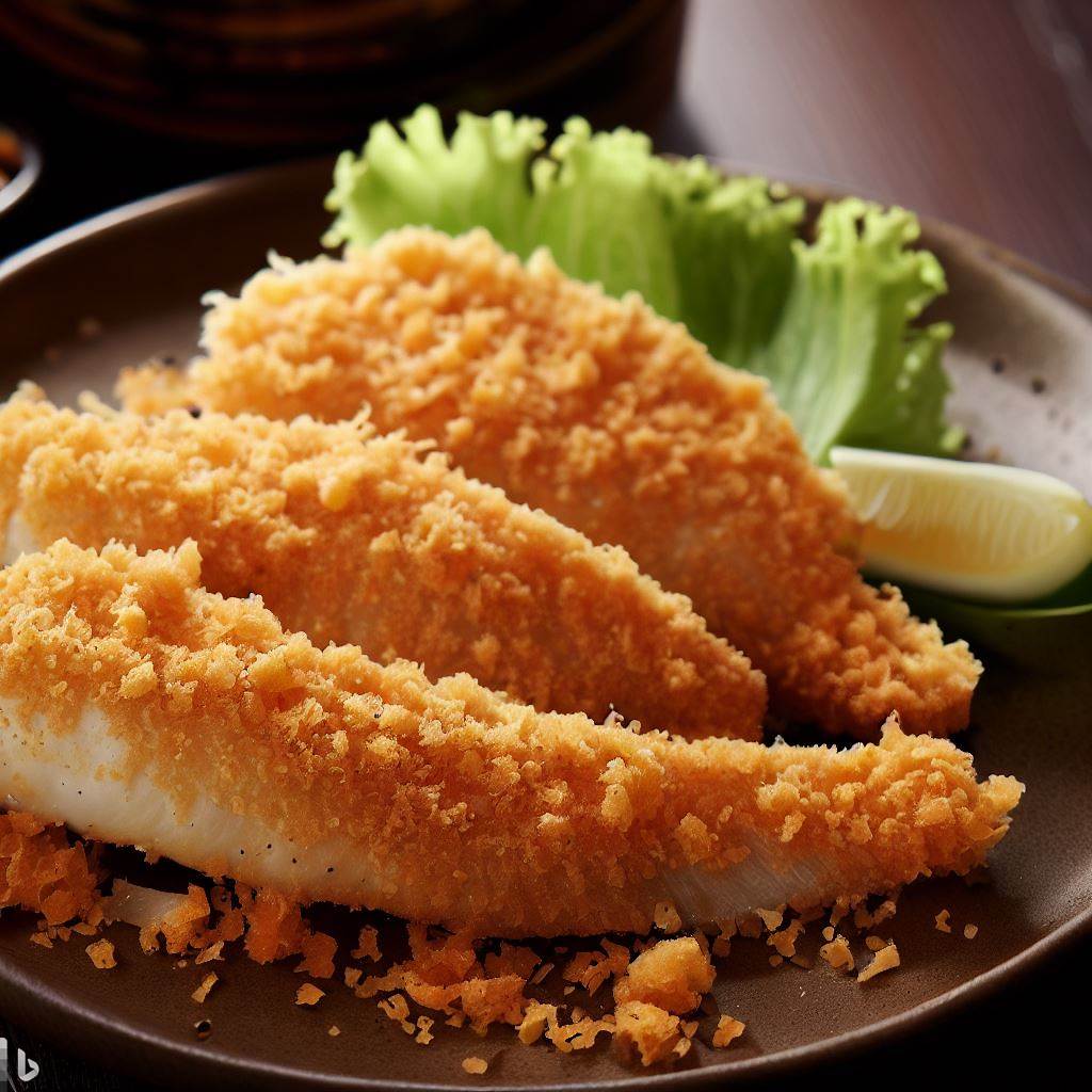 Crispy Fried Fish with Panko Breadcrumbs
