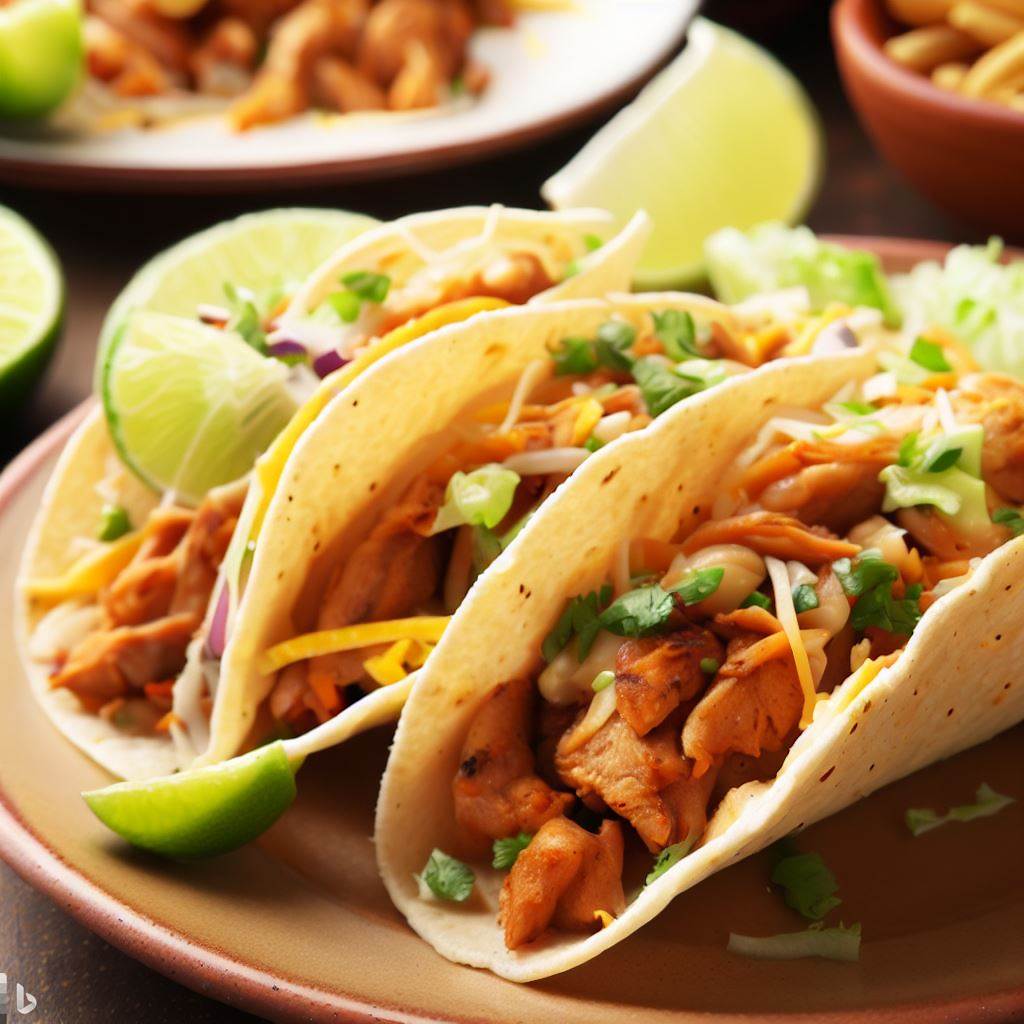 Easy One-Serving Chicken Tacos