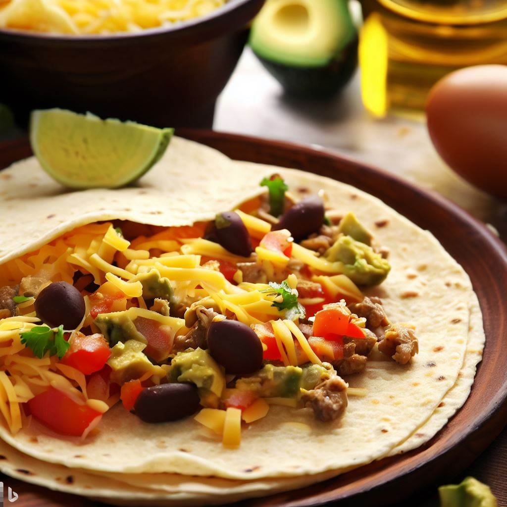 Easy One-Serving Tortilla