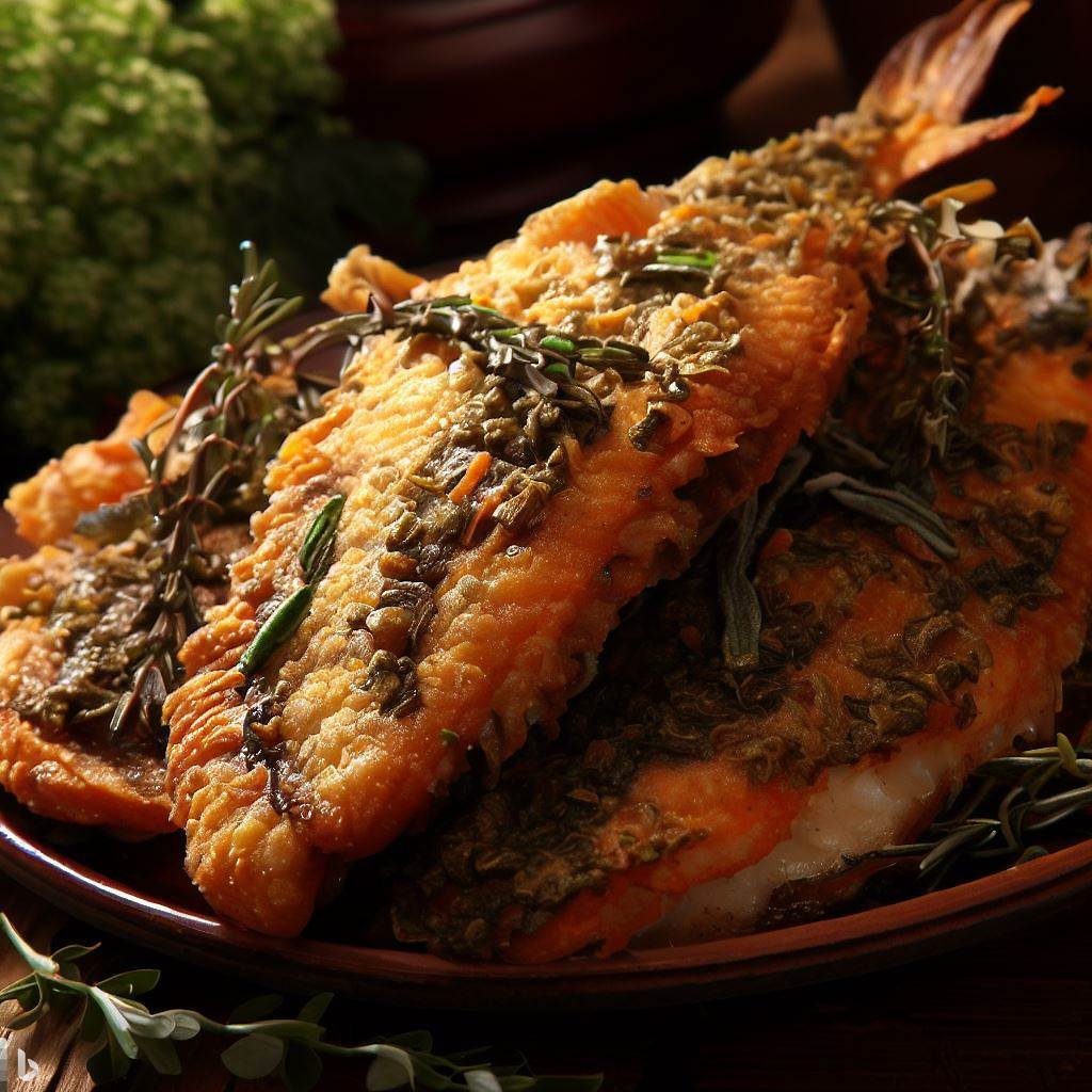 Fried Fish with Herbs