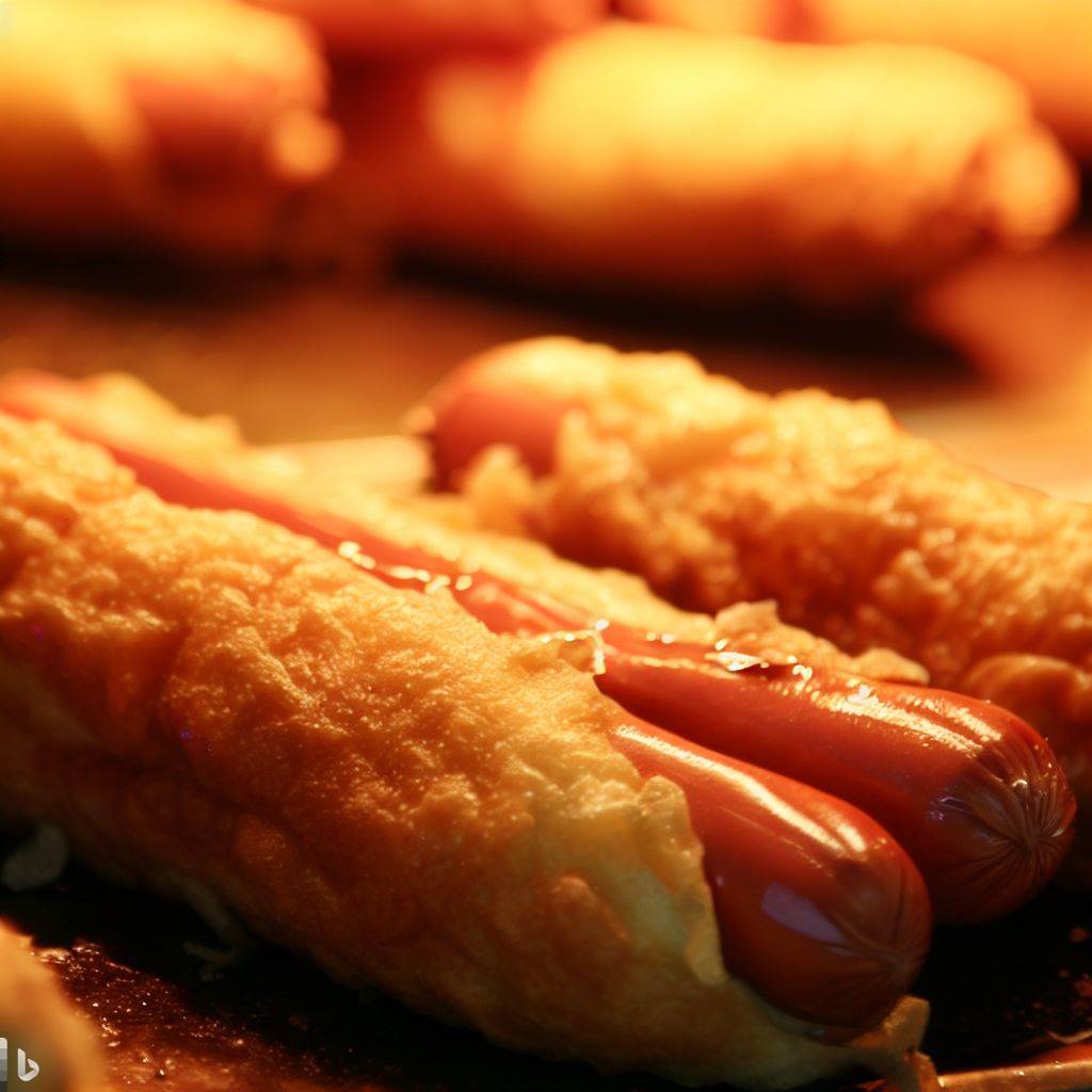 Fried Hot Dog