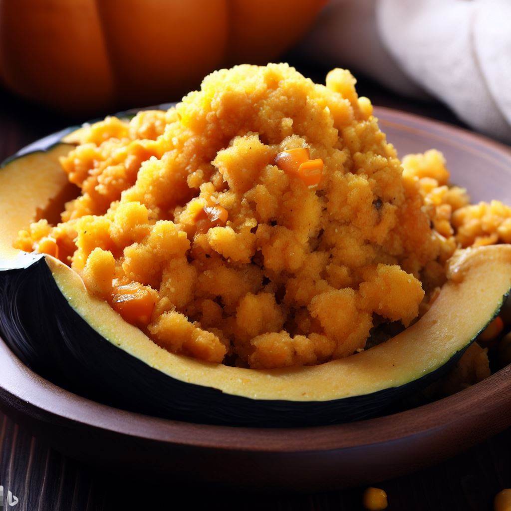 Fried Pumpkin with Cornmeal