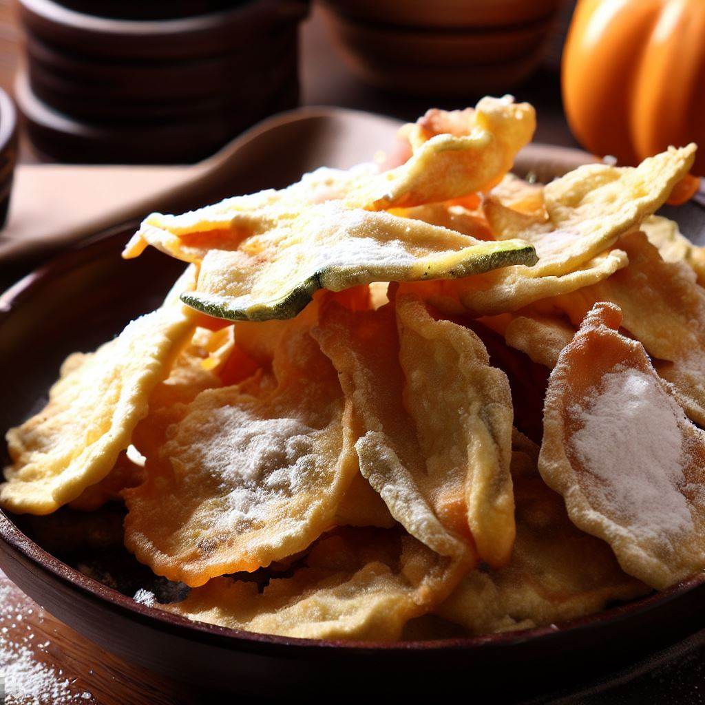 Fried Squash with Flour
