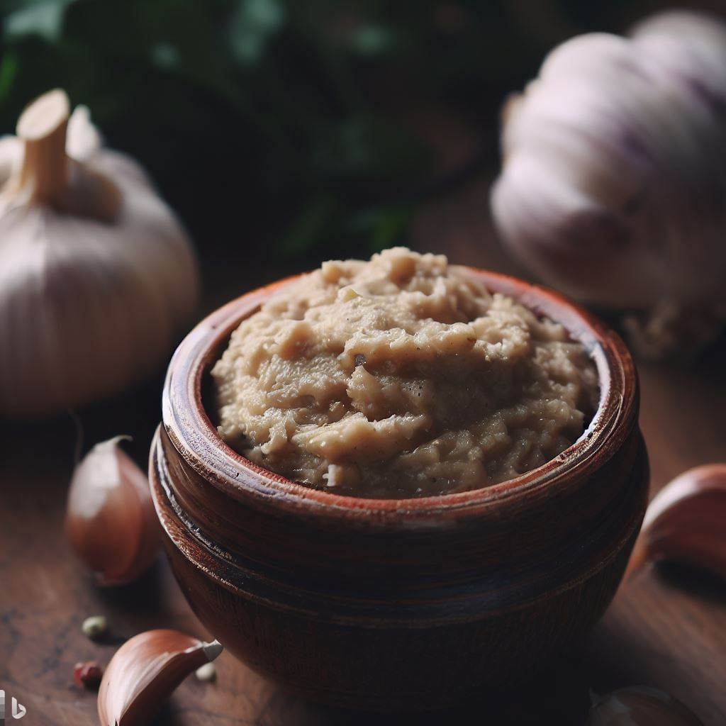 Homemade Garlic Paste