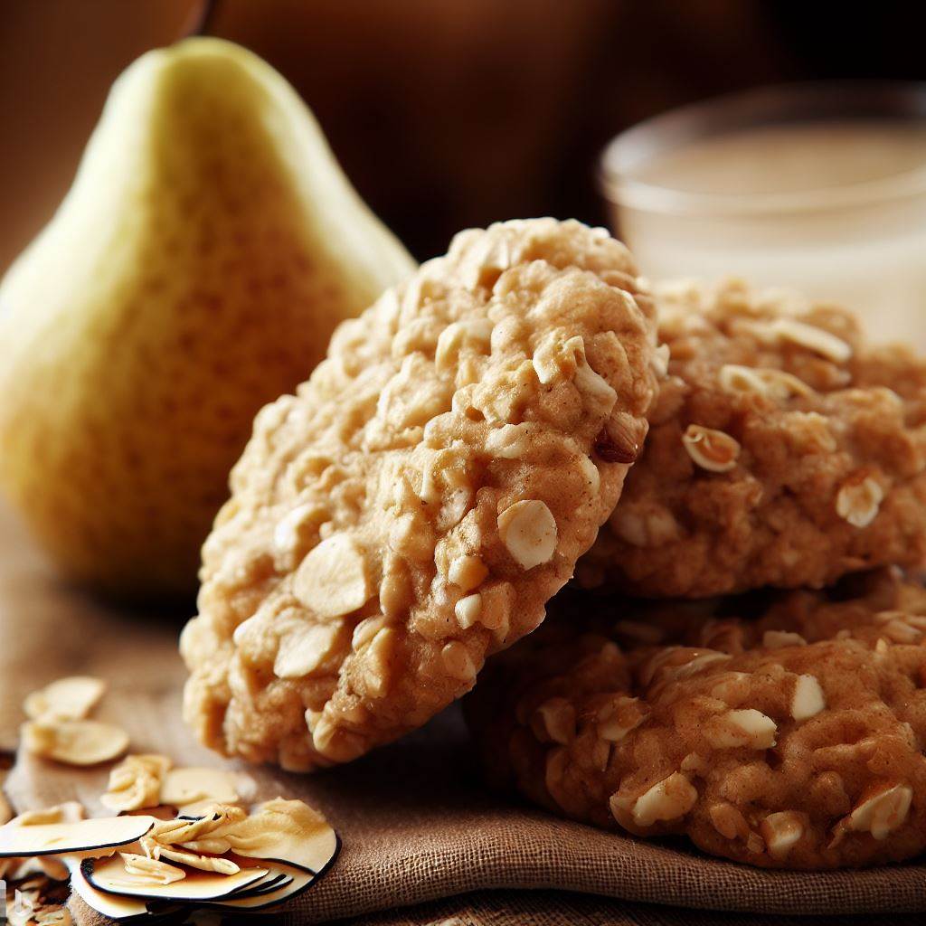Oatmeal and Pear Cookies