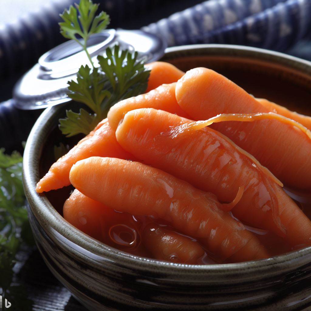 Pickled Ginger Carrots