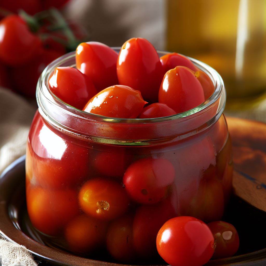 Quick Pickled Cherry Tomatoes