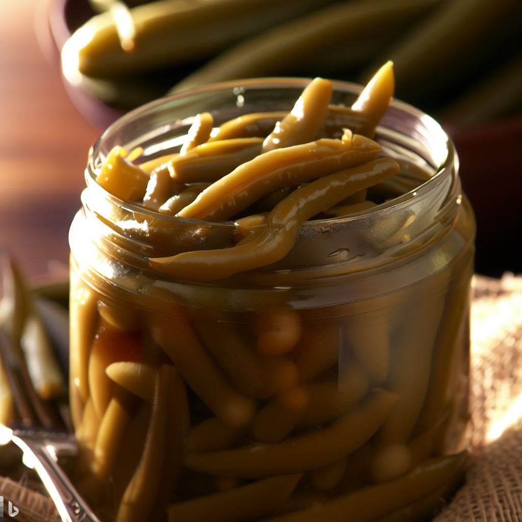 Quick Pickled Green Beans