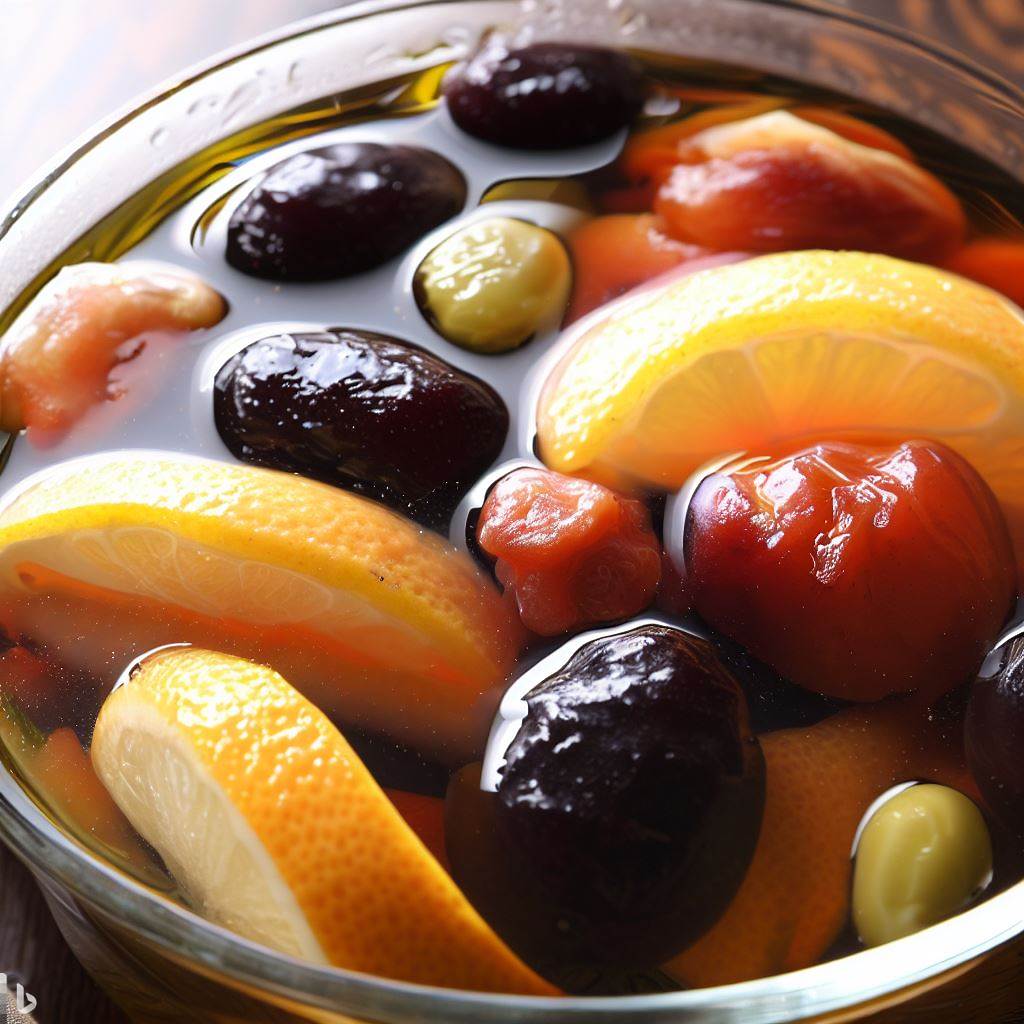 Sous Vide Marinated Fruit