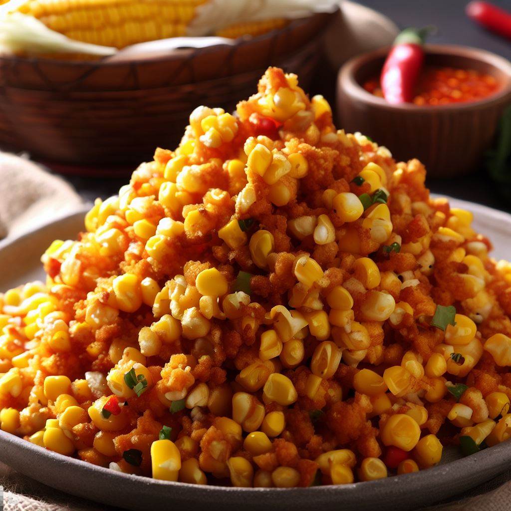 Spicy Fried Corn