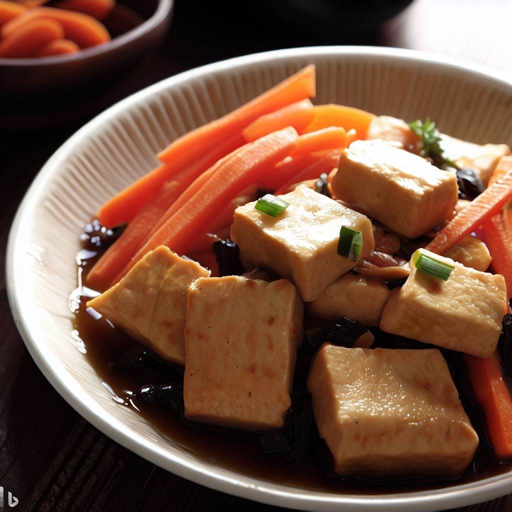 Stir-Fried Tofu and Carrots