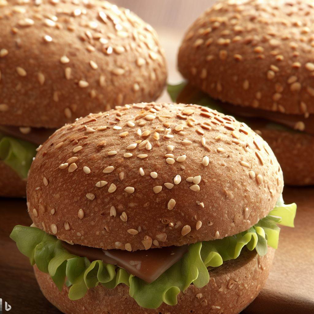 Whole Grain Hamburger Buns